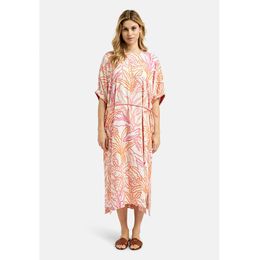 Smith & Soul Smith & Soul Kleid in Pink/ Koralle/ Wei&szlig; - 61% | Gr&ouml;&szlig;e M | Damen-kleider