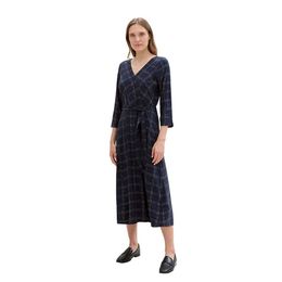 Tom Tailor Kleid in Dunkelblau - 77% | Gr&ouml;&szlig;e 38 | Damen-kleider