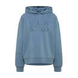 ELBSAND Hoodie "Tonje" in Blau - 62% | Gr&ouml;&szlig;e M | Damen-sweatshirts-jacken