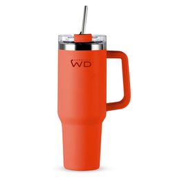 WD lifestyle Thermobecher ''American'' in Koralle - 1,2 l - 26% | Damen-outdoor-ausruestung