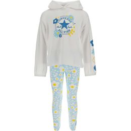 Converse 2tlg. Outfit in Creme - 76% | Gr&ouml;&szlig;e 92/98 | Kinder-sweatshirts-jacken