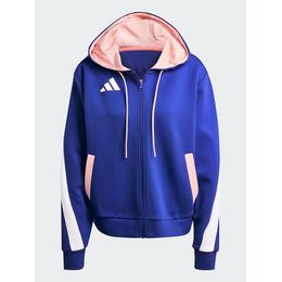 Adidas Sweatjacke "Team France" in Dunkelblau - 53% | Gr&ouml;&szlig;e S | Damen-sweatshirts-jacken