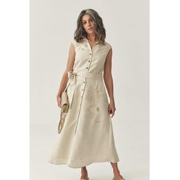 TATUUM Kleid in Beige - 45% | Gr&ouml;&szlig;e 38 | Damen-kleider