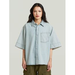 G-Star Raw G-Star Jeans-Hemd - Regular fit - in Hellblau - 65% | Gr&ouml;&szlig;e M | Damen-blusen
