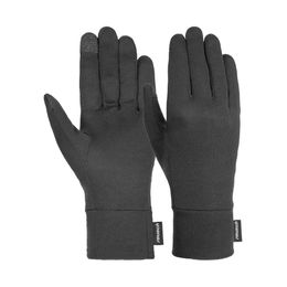 Reusch Funktionsfingerhandschuhe "Silk liner TOUCH-TEC" in Anthrazit - 46% | Gr&ouml;&szlig;e 9,5 | Damenhandschuhe