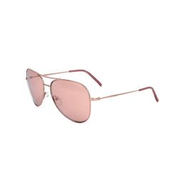 DKNY Damen-Sonnenbrille in Gold/ Hellbraun - 56% | Gr&ouml;&szlig;e 58 | Damen-brillen