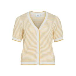 Vila Cardigan in Wei&szlig; - 35% | Gr&ouml;&szlig;e L | Damen-pullover-cardigans