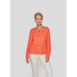 Rabe Cardigan in Orange - 80% | Gr&ouml;&szlig;e 48 | Damen-pullover-cardigans