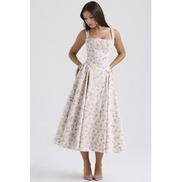 Tazga Kleid in Apricot - 31% | Gr&ouml;&szlig;e 42 | Damen-kleider