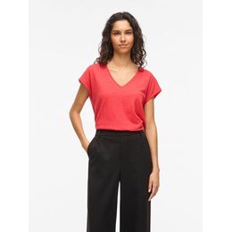 Vila Shirt in Rot - 24% | Gr&ouml;&szlig;e XS | Damen-tops