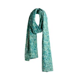 BLE Schal in Petrol/ Beige - (L)180 x (B)60 cm - 48% | Damen-schals-tuecher