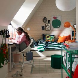 IKEA KJUGE Hocker mit Aufbewahrung