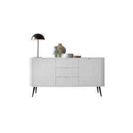 M&ouml;bel Kraft Sideboard wei&szlig; Ma&szlig;e (cm): B: 168 H: 87 &raquo; M&ouml;bel Kraft