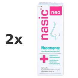 MCM KLOSTERFRAU Vertr. GmbH 2x Nasic neo Nasenspray 10 ml