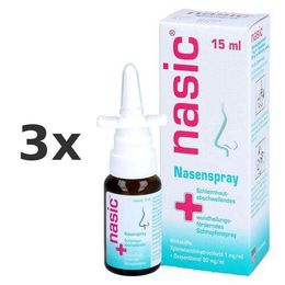 MCM KLOSTERFRAU Vertr. GmbH 3x Nasic Nasenspray 15 ml