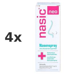 MCM KLOSTERFRAU Vertr. GmbH 4x Nasic neo Nasenspray 10 ml