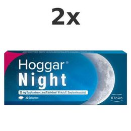 STADA 2x Hoggar Night Tabletten 20 St