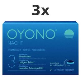 MCM KLOSTERFRAU Vertr. GmbH 3x Oyono Nacht Tabletten 24 St