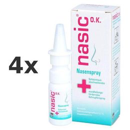 MCM KLOSTERFRAU Vertr. GmbH 4x Nasic o.K. Nasenspray 10 ml