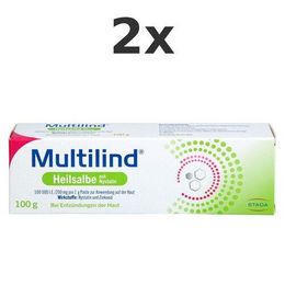 STADA 2x Multilind Heilsalbe m.Nystatin u.Zinkoxid 100 g