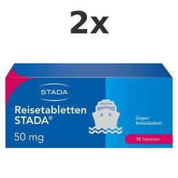 2x Reisetabletten STADA 10 St