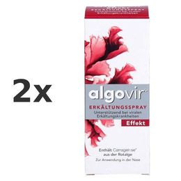 HERMES Arzneimittel algovir Effekt Erk&auml;ltungsspray Doppelpackung (2x20ml) 40 ml