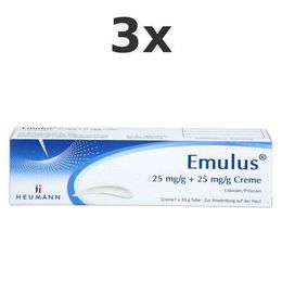 3x Emulus 25 mg/g + 25 mg/g Creme Dreierpackung 30 g