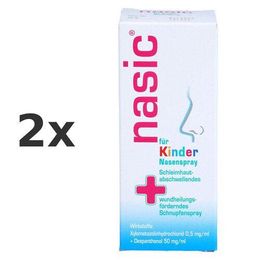 MCM KLOSTERFRAU Vertr. GmbH 2x Nasic f&uuml;r Kinder Nasenspray 10 ml
