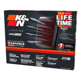 K&N FILTERS K&N FILTERS Luftfilter 333035 Langzeitfilter 31mm