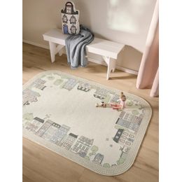 Lytte Kinderteppich Emily Multicolor 120x170 cm - Teppich f&uuml;r Kinderzimmer