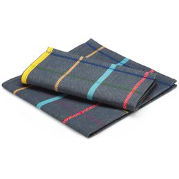 Tissage de Luz Serviette bunt kariert (2 St&uuml;ck)