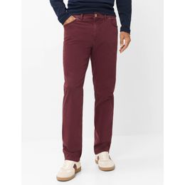 Brax Herren Five-Pocket-Hose Style COOPER MERLOT, dunkelrot, Gr. 42/32