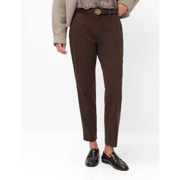 Brax Damen Chino Style MARON S DARK CHOCOLATE, dunkelbraun, Gr. 40K