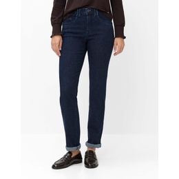 Brax Damen Five-Pocket-Hose Style MARY CLEAN DARK BLUE, denim dunkelblau, Gr. 36K