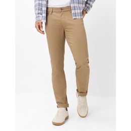 Brax Herren Five-Pocket-Hose Style CHUCK CAPPUCINO, hellbraun, Gr. 38/34