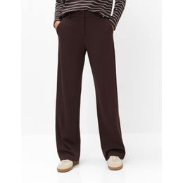 Brax Damen Chino Style MAINE BRUNETTE, dunkelbraun, Gr. 36K