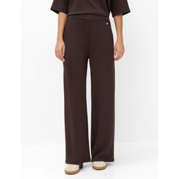 Brax Damen Palazzohose Style MAINE brunette, dunkelbraun, Gr. S