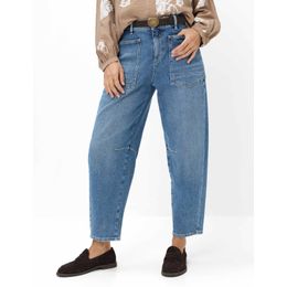 Brax Damen Jeans Style MEGAN S USED LIGHT BLUE, denim hellblau, Gr. 38