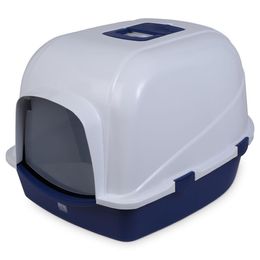 Europet-Bernina Katzentoilette Eclipse L - 56x70x46cm blau