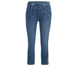 Gina Benotti 3/4 Damen Trachtenhose mit Stickereien
