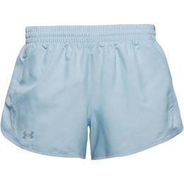 Under Armour FLY Laufshorts Damen - Gr&ouml;&szlig;e L - blau