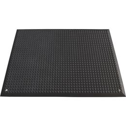 Miltex ESD Anti-Erm&uuml;dungsmatte Yoga Ergo Stat, aus Polyurethan, LxB 950 x 650 mm, schwarz