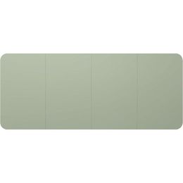 Chameleon Design-XXL-Whiteboard VisuWall Curve, Stahlblech, emailliert, BxH 4900 x 1980 mm, gr&uuml;n