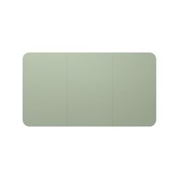 Chameleon Design-XXL-Whiteboard VisuWall Curve, Stahlblech, emailliert, BxH 3920 x 1980 mm, gr&uuml;n