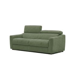 Schlafsofa Egoitaliano, B:195cm H:79cm T:102cmpistazien, 100% Polyester, Wohnzimmer, Sofas, "STRIKE, Made in Italy-Designsofa mit