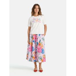 LIEBLINGSST&Uuml;CK LIEBLINGSST&Uuml;CK Damen A-Linien-Rock "RaniaL"305p1, pastel pink, Gr. 36, Obermaterial: 70% Baumwolle, 27% Polyamid, 3% Elasthan, R&ouml;cke, mit 70%
