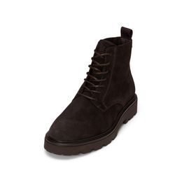 Marc O'Polo MARC O'POLO Herren Stiefelette "aus ge&ouml;ltem Veloursleder", Gr. 44coffee braun, Obermaterial: 100% Leder, unifarben, Schuhe