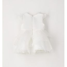 IDO M&auml;dchen Sommerkleid "BABY GIRL LAY DRESS"sanftes wei&szlig;, Gr. 62, 100% Polyester, Kleider