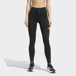 Damen Lauftights "RUN ESSENTIALS WINTER-LEGGINGS, VOLLE L&Auml;NGE"schwarz, normal, gr., Gr. S, adidas Performance, Obermaterial: 80% Polyester, 20%