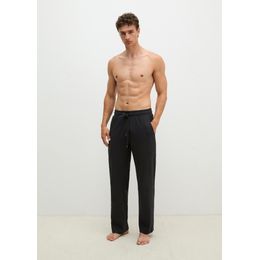 Marc O'Polo MARC O'POLO Herren Jogginghose, Gr. XXLschwarz, Interlock, Obermaterial: 97% Baumwolle, 3% Elasthan, Hosen